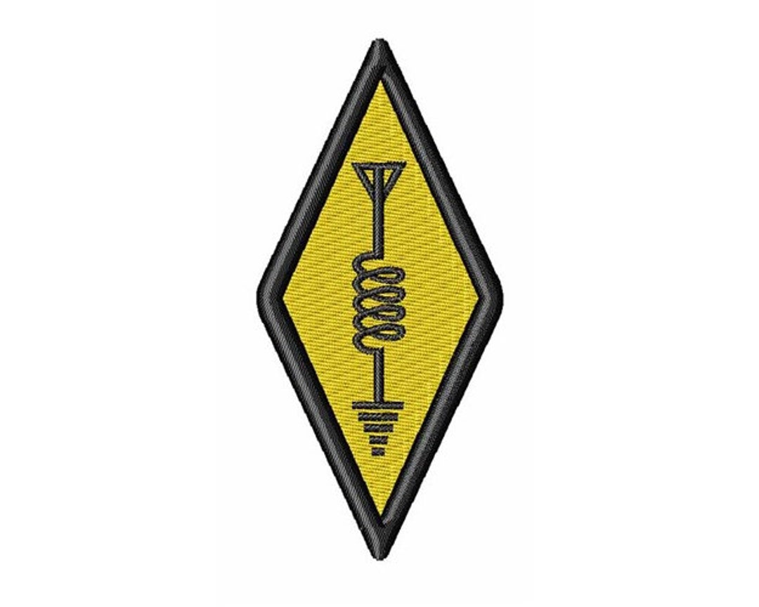 Ham Radio Symbol - Machine Embroidery Design - Etsy