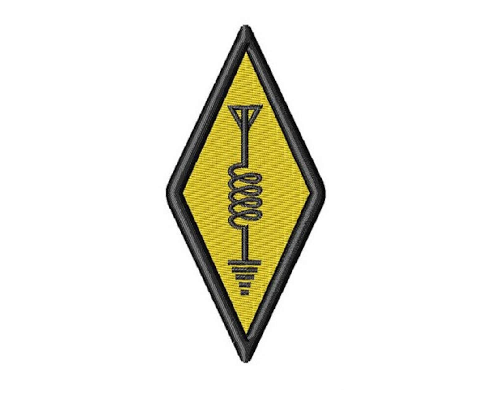 Ham Radio Symbol Machine Embroidery Design - Etsy