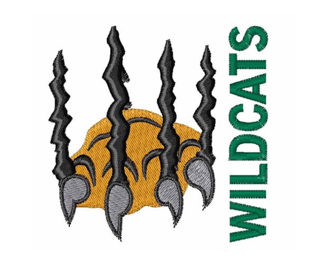 Wildcats - Machine Embroidery Design - Etsy