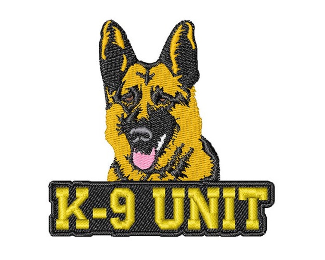 Police K9 Unit - Machine Embroidery Design - Etsy