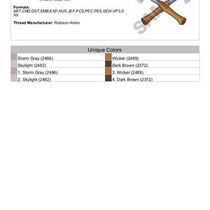 Small Crossed Hammers - Machine Embroidery Design - Etsy