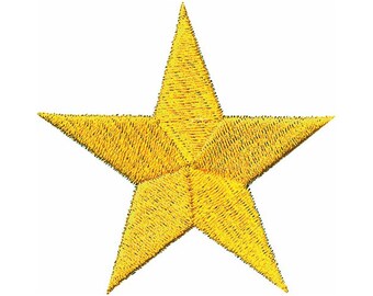 Star of Life Outline Machine Embroidery Design - Etsy