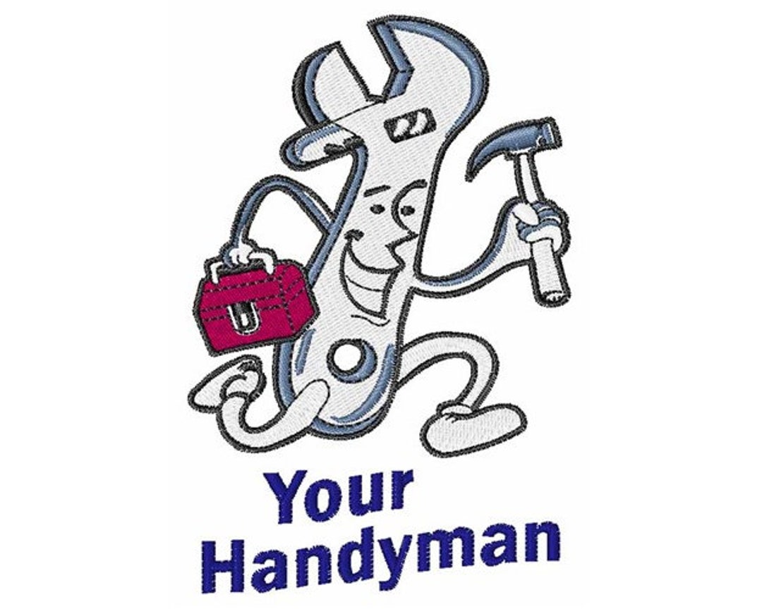 Your Handyman - Machine Embroidery Design - Etsy