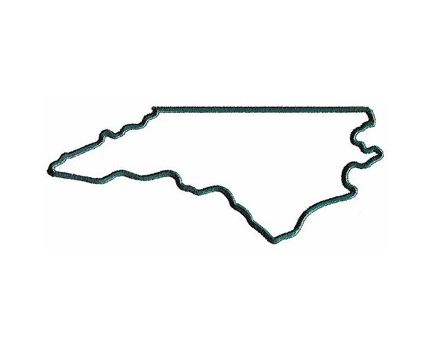 Nc State Outline Tattoos North Carolina Map Stock Photos, Images,