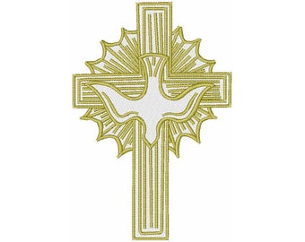 Holy Spirit - Machine Embroidery Design - Etsy