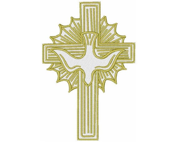 Holy Spirit Machine Embroidery Design - Etsy