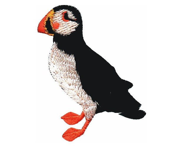 Puffin - Machine Embroidery Design - Etsy UK