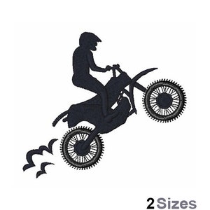 Motocross Rider - Machine Embroidery Design - Etsy