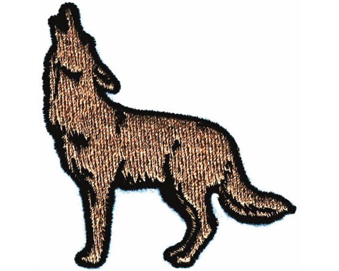Coyote - Machine Embroidery Design - Etsy