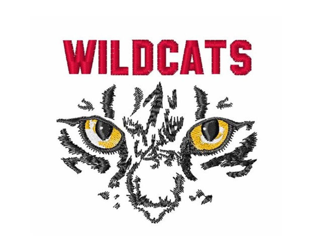Wildcats Machine Embroidery Design - Etsy