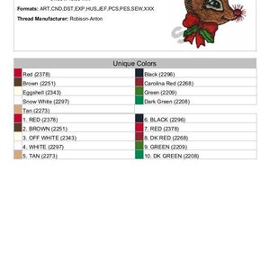 Rudolph Machine Embroidery Design - Etsy