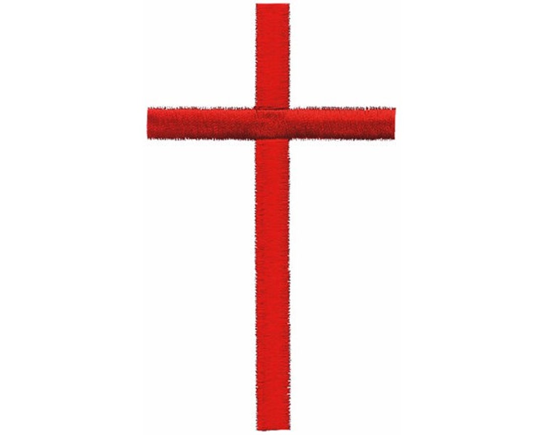 5 Inch Cross - Machine Embroidery Design - Etsy