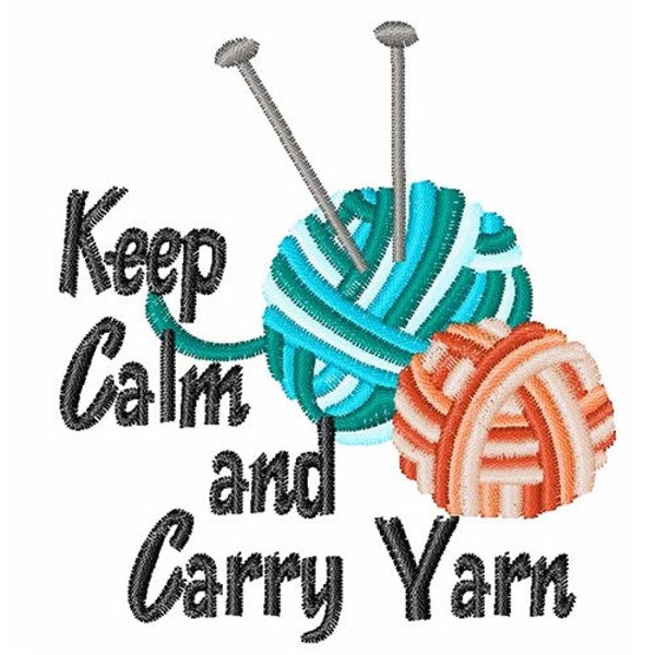 Keep Calm Embroidery - Etsy