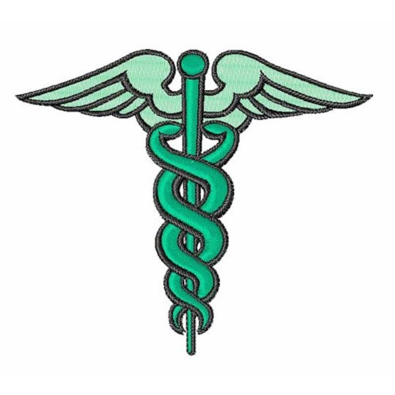 Rod of Asclepius - Etsy