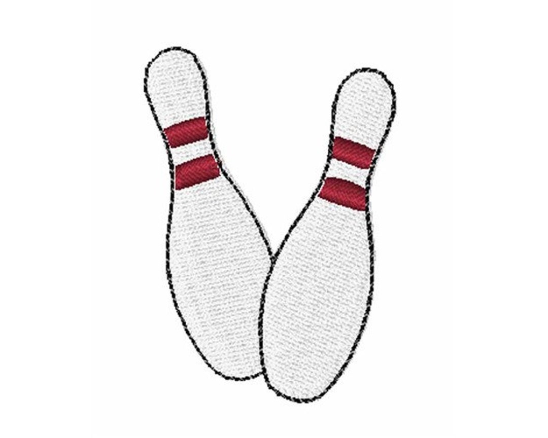 Bowling Pins - Machine Embroidery Design - Etsy