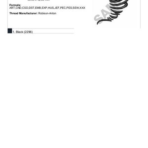 Small Tornado - Machine Embroidery Design - Etsy