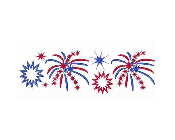 Fireworks Clip Art Border