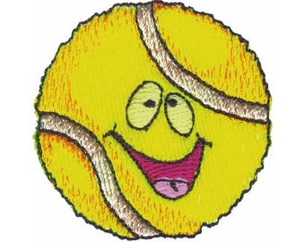 Tennis Ball Machine Embroidery Design 7 Sizes Mini Tennis - Etsy