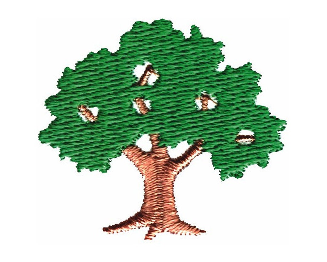 Oak Tree - Machine Embroidery Design - Etsy