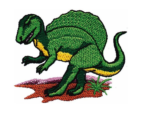 Spinosaurus Machine Embroidery Design - Etsy