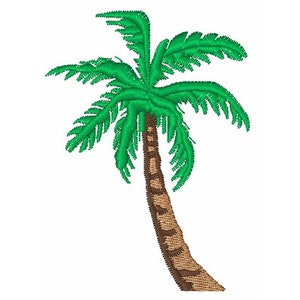 Palm Tree - Machine Embroidery Design - Etsy