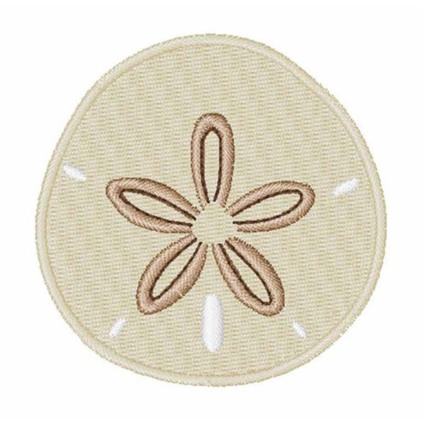 Sand Dollar Embroidery - Etsy