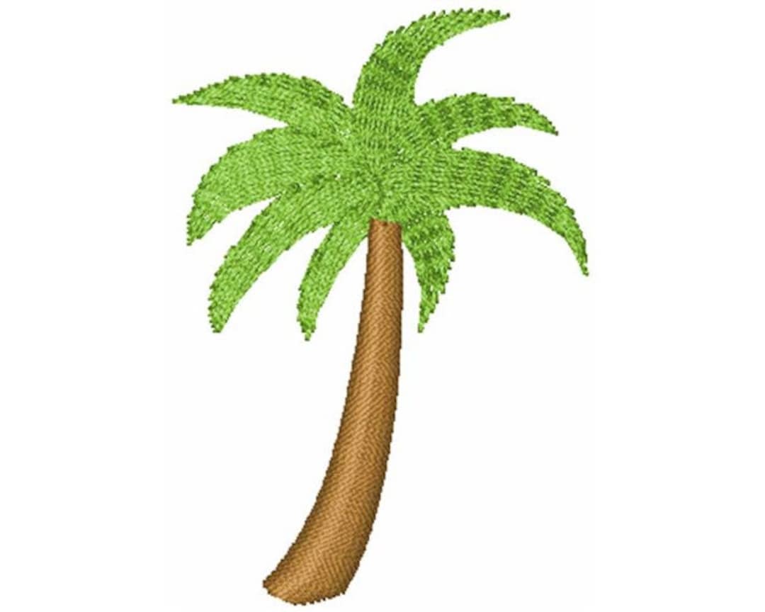 Small Palm Tree Machine Embroidery Design - Etsy