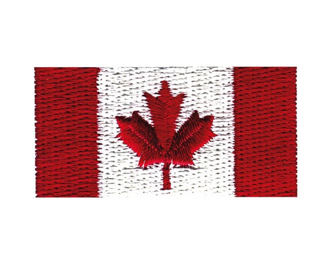 Canada Flag - Machine Embroidery Design - Etsy