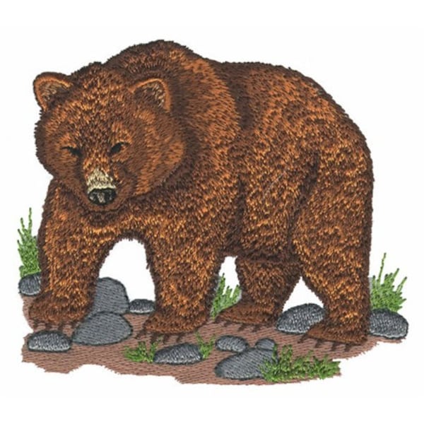 Bear Christmas Embroidery Design - Etsy