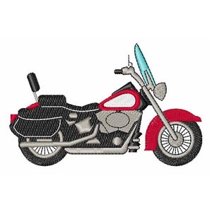 Motorcycle - Machine Embroidery Design - Etsy