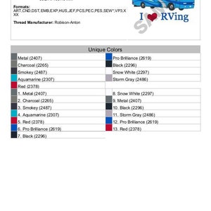 I Love Rving - Machine Embroidery Design - Etsy