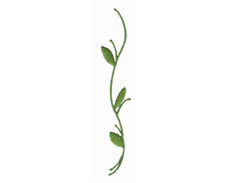 Leaf Border - Machine Embroidery Design - Etsy