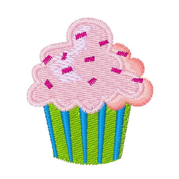 Cupcake Embroidery - Etsy