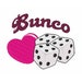 I Love Bunco - Machine Embroidery Design - Etsy