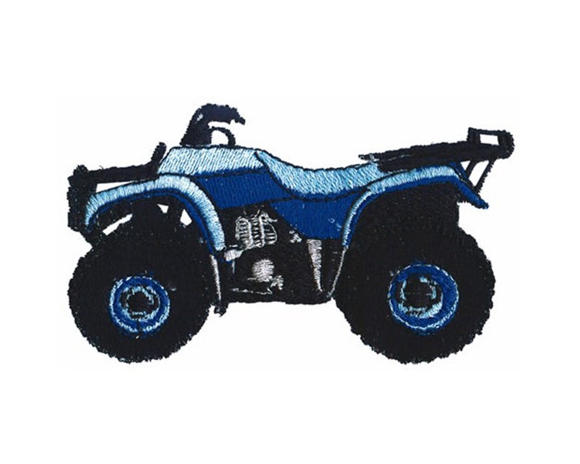 Atv - Machine Embroidery Design - Etsy