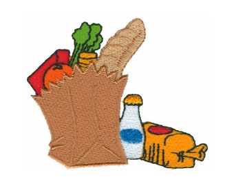 Shopping Bags Shopaholic Machine Embroidery Design - Etsy