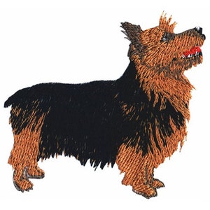 Australian Terrier Machine Embroidery Design - Etsy