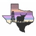 Texas State - Machine Embroidery Design - Etsy