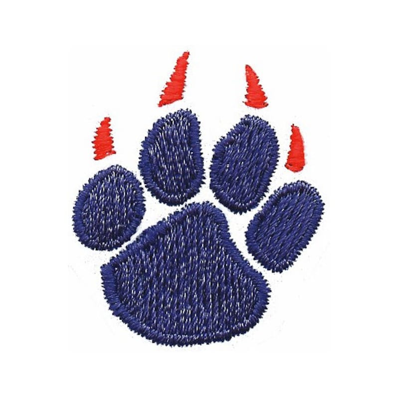 Wolf Paw Print - Etsy