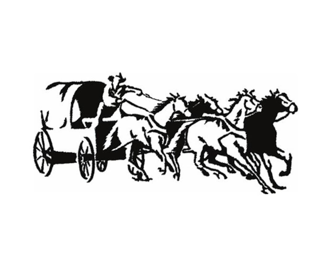 Chuckwagon - Machine Embroidery Design - Etsy