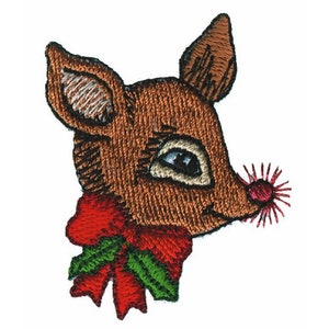 Rudolph Machine Embroidery Design - Etsy