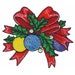 Christmas Bow - Machine Embroidery Design - Etsy