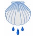 Baptism Shell - Machine Embroidery Design - Etsy