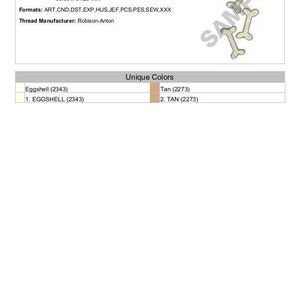 Dog Bone Border - Machine Embroidery Design - Etsy