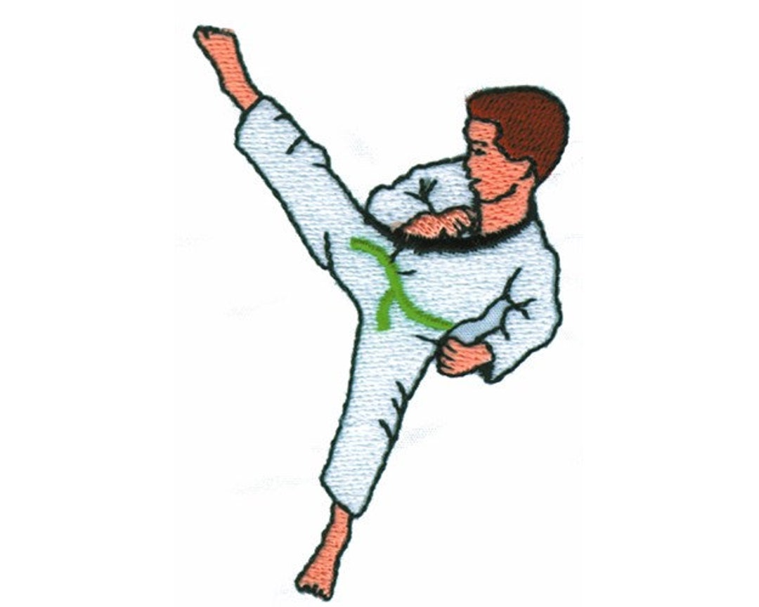 Child Martial Arts - Machine Embroidery Design - Etsy