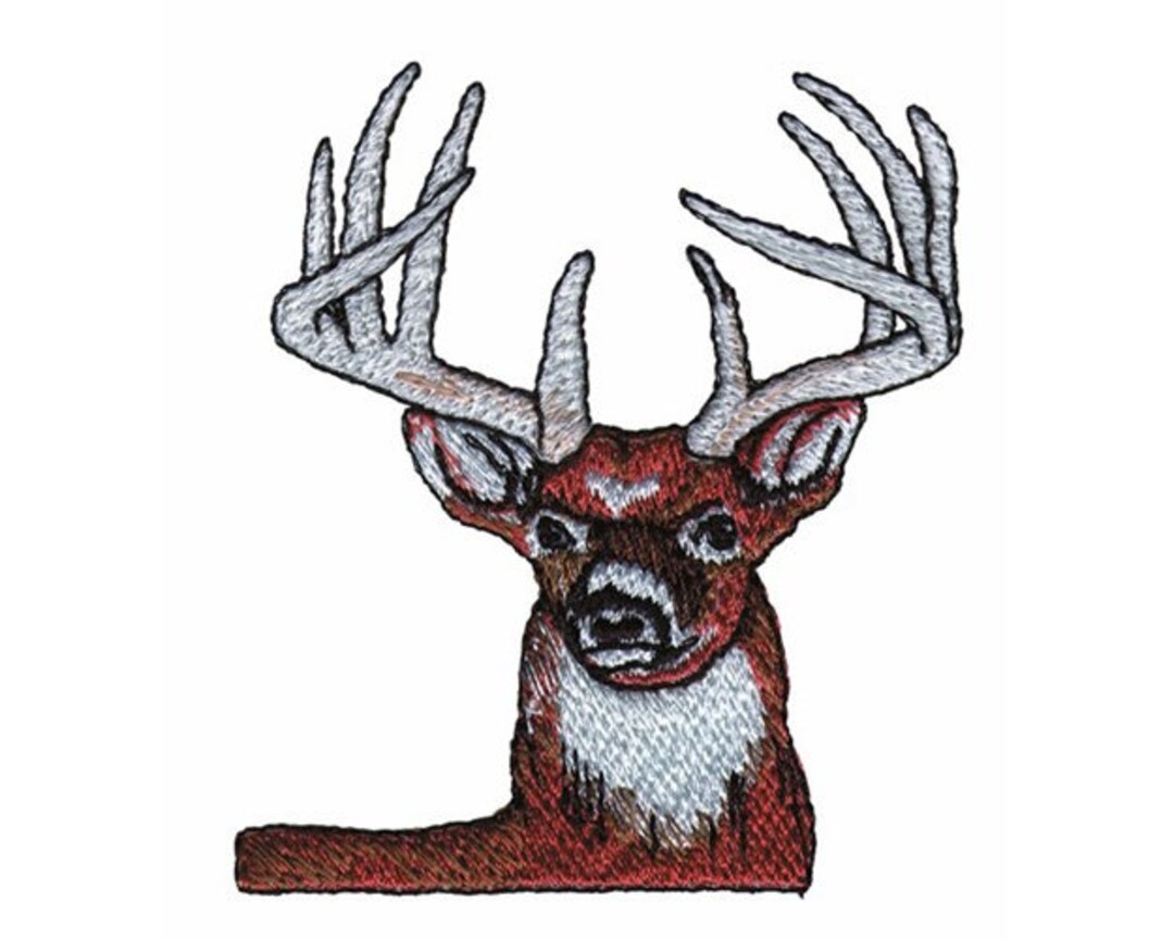 Deer Machine Embroidery Design - Etsy