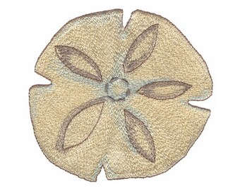 Sand Dollar Machine Embroidery Design, Embroidery Designs, Machine ...
