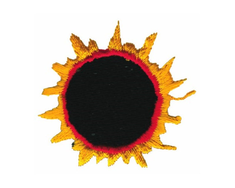 Eclipse Machine Embroidery Design - Etsy