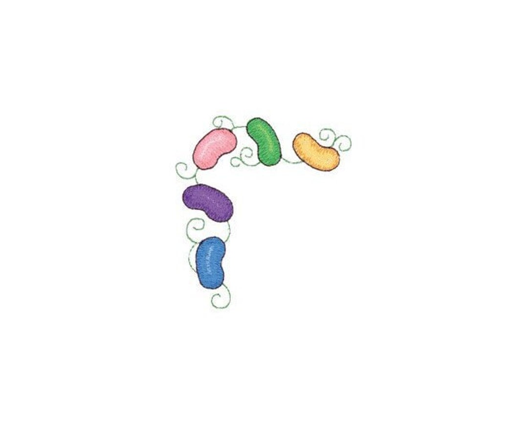 Easter Beans - Machine Embroidery Design - Etsy