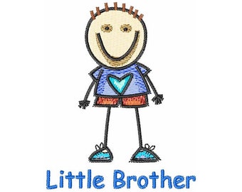 Brother Stick Figures